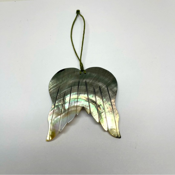 Holiday | Genuine Mother Of Pearl Angel Wings Ornament | Poshmark